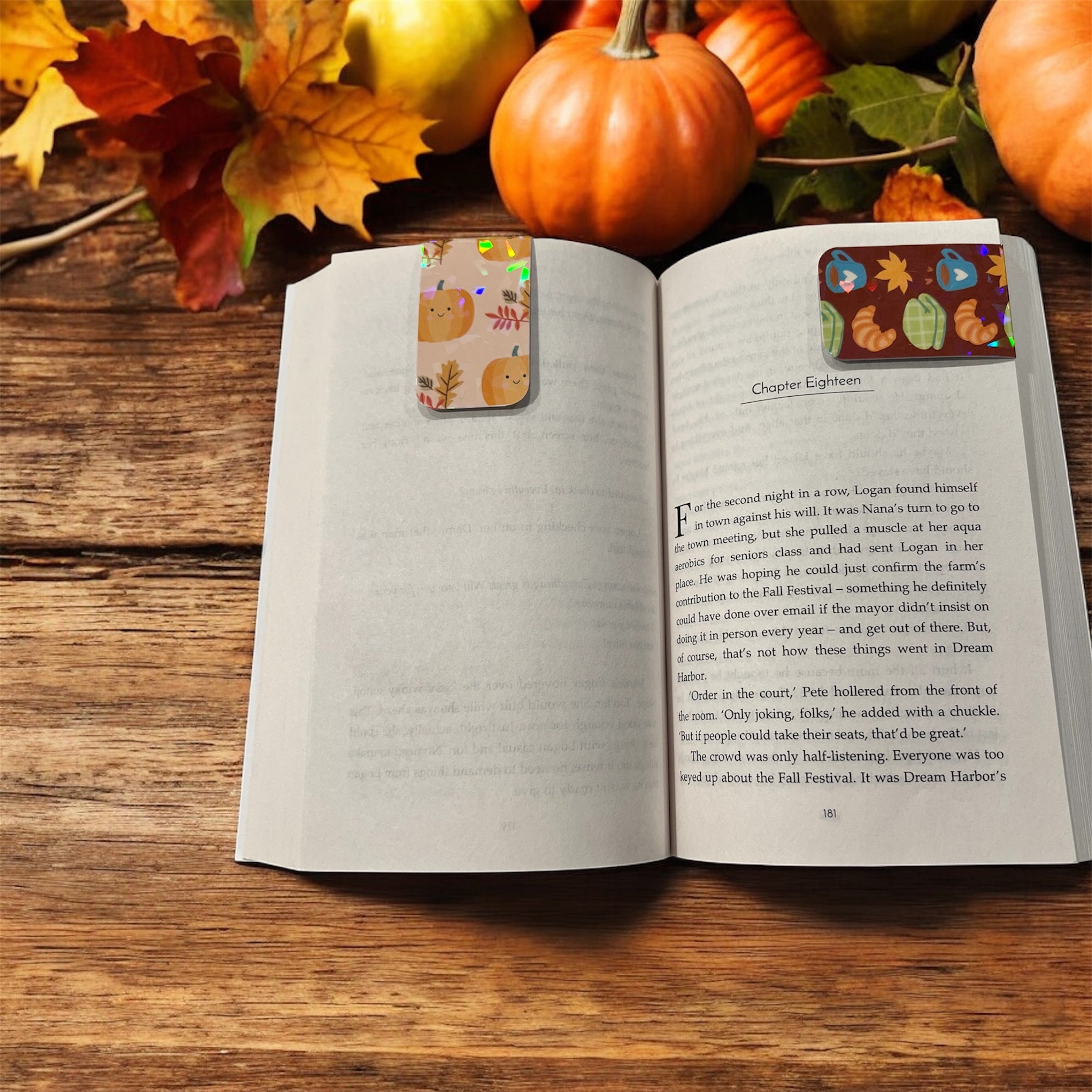Magnetic Bookmarks – Blue Haven