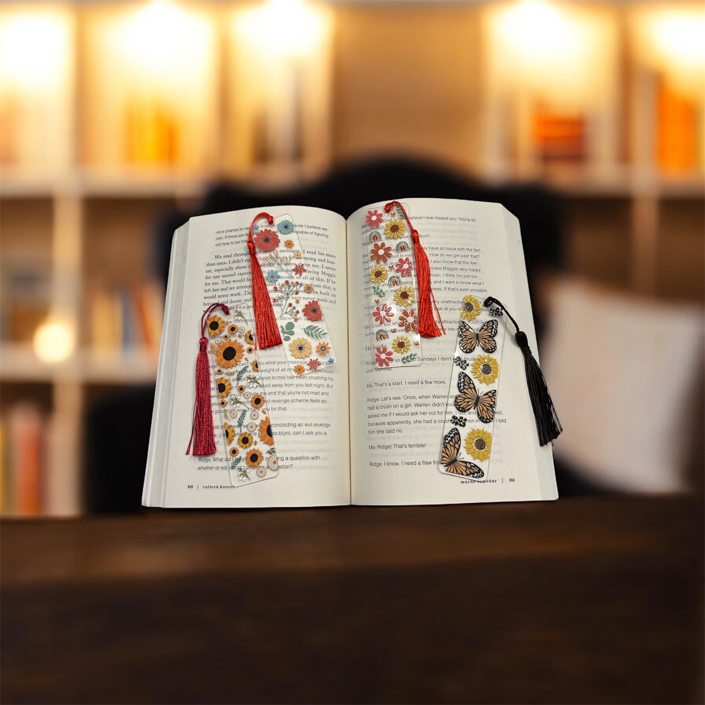 Classic Acrylic Bookmarks – Blue Haven